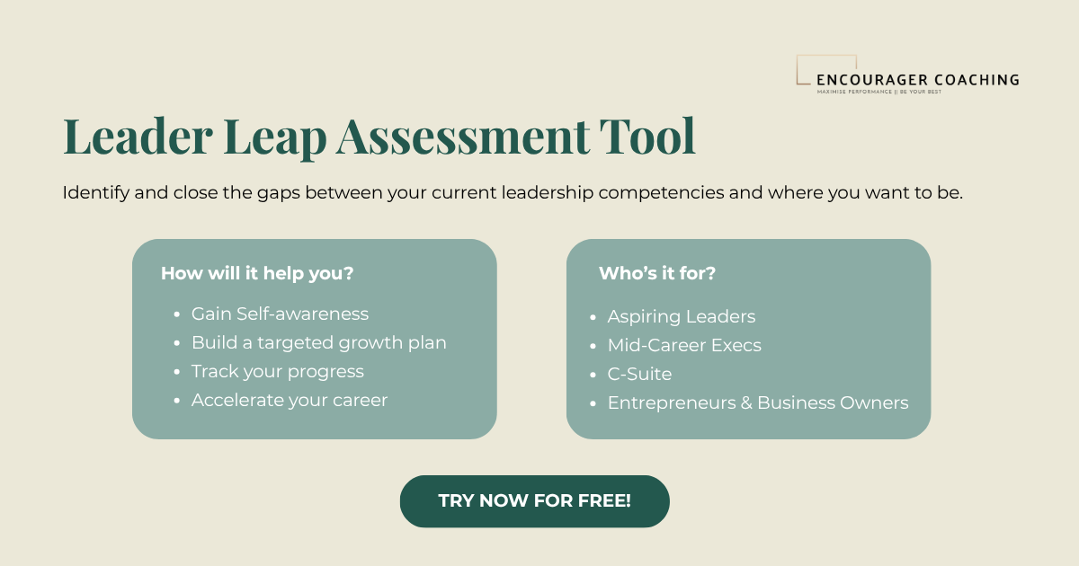 Leader Leap Assessment Tool - Leadership Competency Gap Analysis